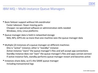 Building Highly Available Architectures With WAS And MQ ODP