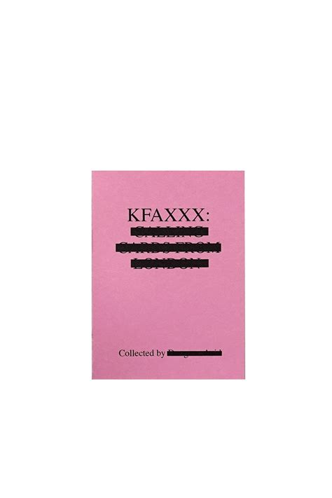 Klasse Wrecks Magazine Kfaxxx Calling Cards From London