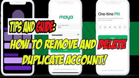 Guide On How To Remove Duplicate Account In Maya Youtube