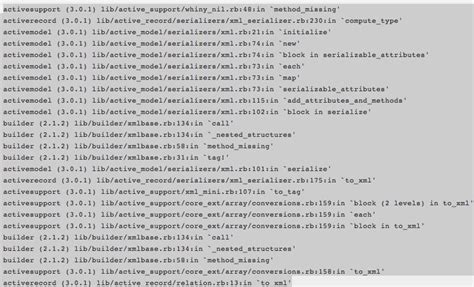 Ruby On Rails 3 Problem Getting Xml In A Rails3 App Stack Overflow