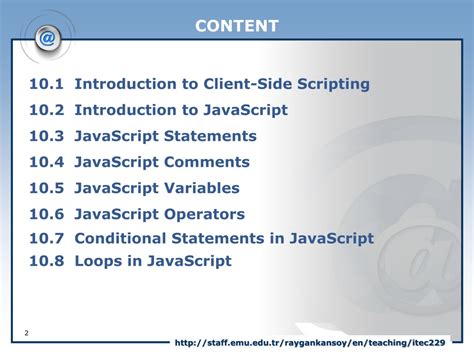 Ppt Client Side Scripting In Web Development Powerpoint Presentation
