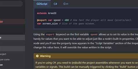 Godot Docs App Your Offline Godot Engine Documentation Companion Rdevto