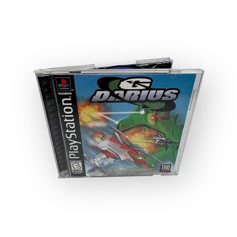 G Darius Playstation 1 Ps1 Side Scrolling Shmup Black Label Complete Cib Etsy