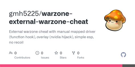 GitHub Gmh5225 Warzone External Warzone Cheat External Warzone Cheat With Manual Mapped