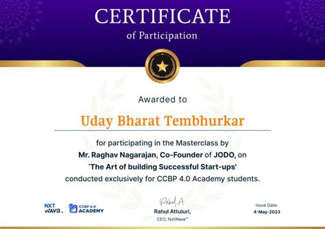 Uday Tembhurkar On Linkedin Ccbp Nxtwave Podcast Startup Ccbpacademy Building Greatlearning