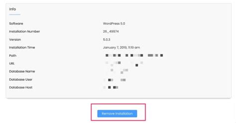 Menghapus Wordpress Melalui Softaculous