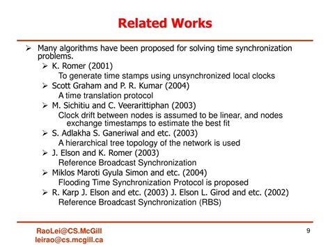 Ppt Distributed Time Synchronization Over Multihop Wireless Sensor Networks Powerpoint