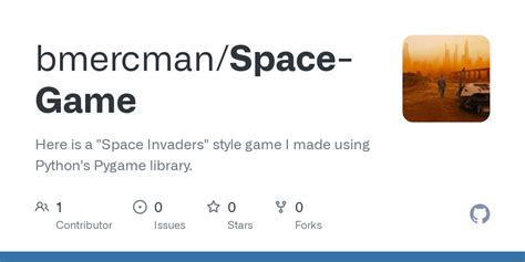 github bmercman space game here is a space invaders style game i made using python s pygame