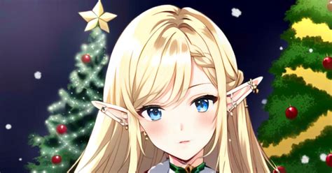 Aiart クリスマス エルフ Shiyakuのマンガ エルフ クリスマス 女の子 Pixiv