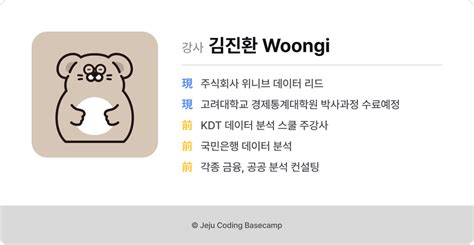 데이터분석에 Chatgpt 강림 강의 제주코딩베이스캠프 인프런