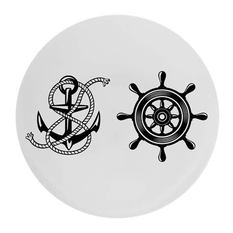 Anchor Nautical Compass Rose Smooth Sea Never Made Skilled Etsy