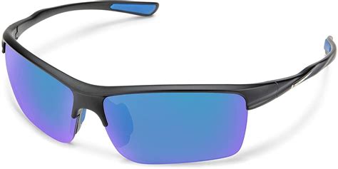 Suncloud Sable Polarized Sunglasses By Smith Optics Semi Rimless Wrap 6