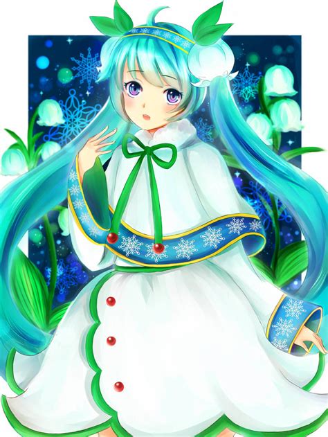 Snow Miku New By Rovanette On DeviantArt