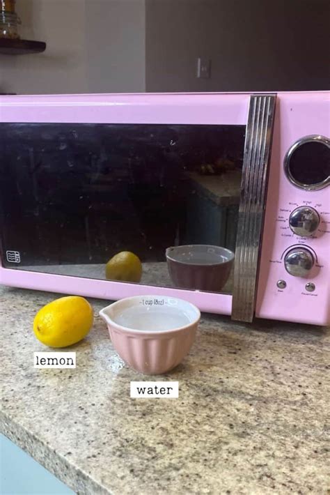 How To Clean A Microwave With Lemon Clean Microwave Hack
