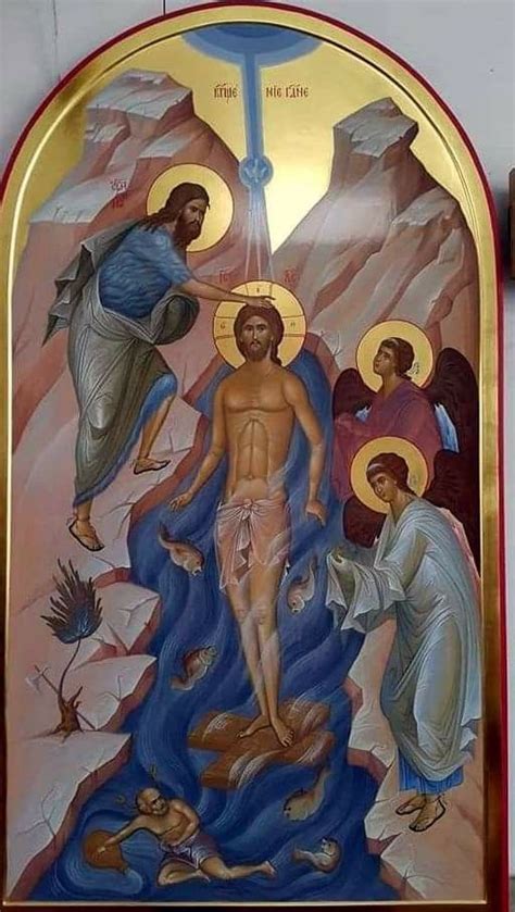 иконописец Александр Рудой Icone Ortodosse Battesimo Icone