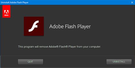 Disable Uninstall Adobe Flash Shockwave In Chrome Firefox Edge IE