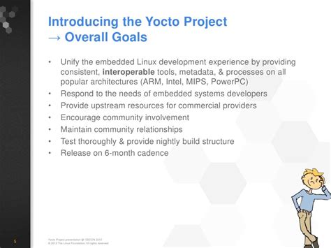 Introducing The Yocto Project →