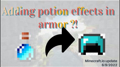 Adding Potion Effects In Armor Youtube