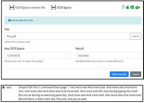 github rocketbot cl ocrspace module for extract text from pdf file