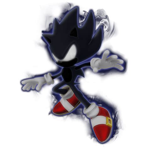 Dark Super Sonic Render By Nibroc Rock On Deviantart