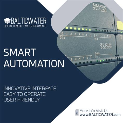 Automation And Digitalization Simple Innovative Future Proof Baltic Water Gmbh
