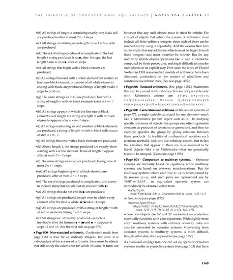 Notes For Implications For Mathematics And Its Foundations A New Kind