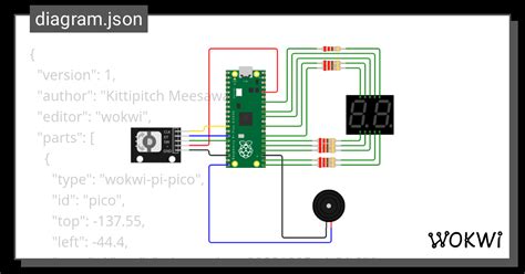 นาฬิกานับถอยหลัง Wokwi Esp32 Stm32 Arduino Simulator