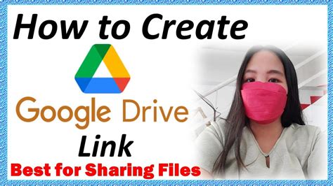 How To Create A Google Drive Link For Sharing Files YouTube