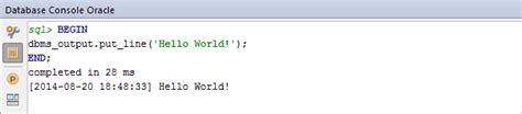 Sql How To Set Server Output On In Datagrip Stack Overflow