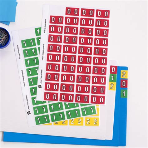 Avery Colour Coding Labels Mm Numeric Pink Pack Winc