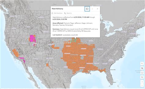 Map In A Minute Map Extreme Heat Using Arcgis Online And Arcgis Living