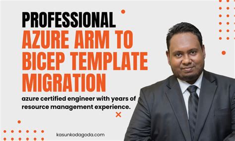 Migrate Azure Arm Infrastructure Template To Azure Bicep By Kasunkv