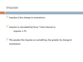 Impulse Powerpoint By STEAM Classroom TPT