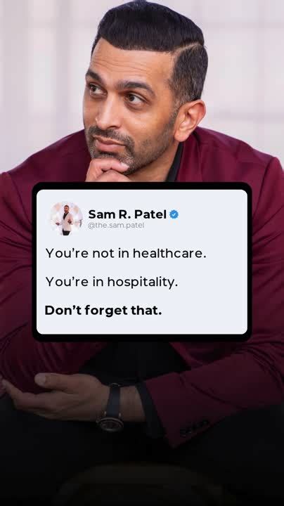 Healthcare Hospitality Sam R Patel