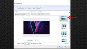 How To Enlarge Print Size While Printing In Windows