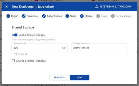 Deploying Jupyterhub Jetstream2 Documentation