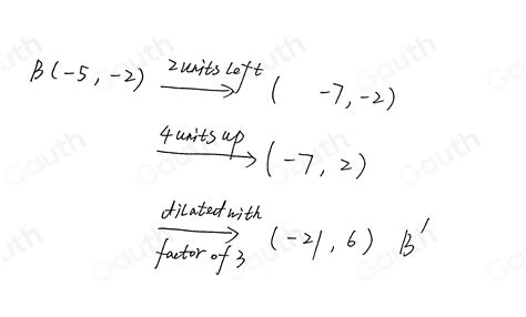 Solved Suppose The Figure Above Is Translated 2 Units Left And 4 Units Up The Translated