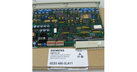 Siemens Simatic Analog Input Module 6es5466 3la11