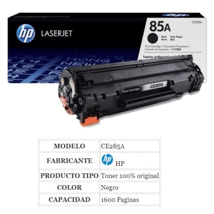 Cartucho Toner Hp Laserjet P W Suministros Peru