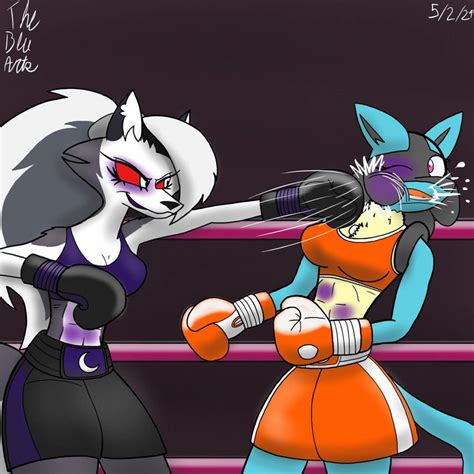 Loona Vs Irina A Hellish Cross By Rexmonprime On Deviantart