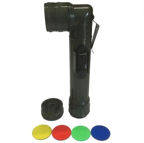 Mil Tec Army Angled Flashlight Airsoftneeds Nl