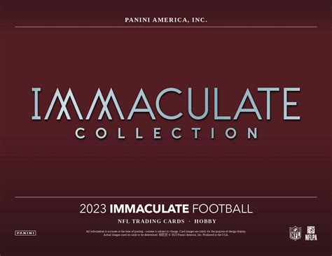 2023 Panini Immaculate Football Hobby Box