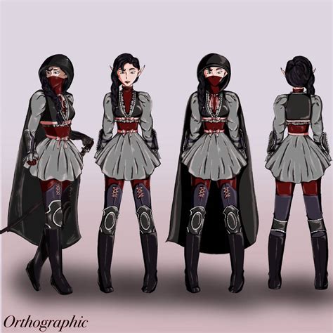 Assassin Character Design By Masiejade On Deviantart