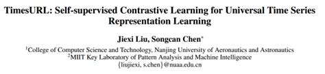 [论文分享]timesurl：通用时间序列表示学习的自监督对比学习 Timesurl Self Supervised Contrastive Learning For Csdn博客