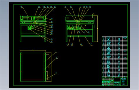 Fms中物流输送系统机械结构设计【含cad图纸】 Autocad 2000 模型图纸下载 懒石网
