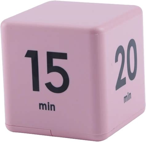Makamsui Cube Timer 5 20 30 And 60 Minutes For Time Management Countdown Rotation