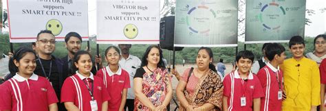 Vibgyor High Nibm Promotes Smart City In Pune Vibgyor Reading Corner