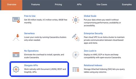 serverless storage for your functions from the datastax astra db