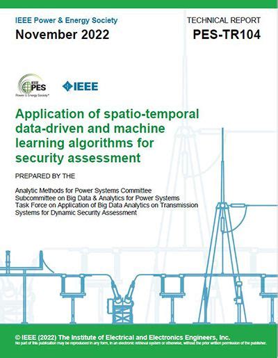 The New Task Force Report From Ieee Pes Is Out Check Out The Work From