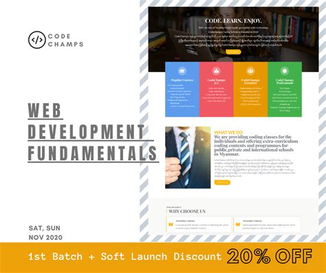 Code Champs Coding School ♦️web Development Fundamentals Class